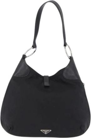 Prada Sac bandouli&egrave;re vintage doccasion - Femme - Pre-owned - Noir - Taille: ONE Size