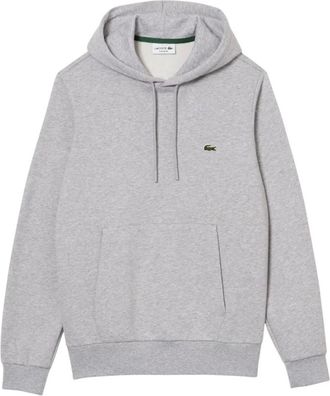 Lacoste Homme, Sweatshirts et sweats à capuche, Gris, Taille: XL Fleece Sweat à capuche