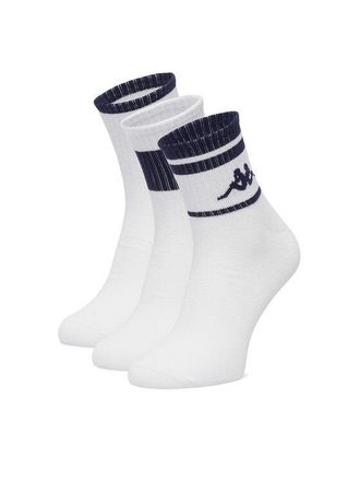 Kappa Lange Socken CEO_KR_ANKLE_SS26 (3-PACK) Wei&szlig;