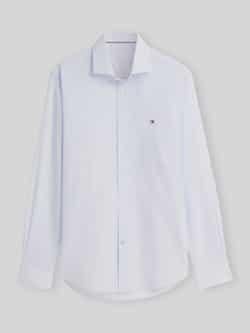 Tommy Hilfiger Slim Fit Businesshemd aus Baumwoll-Mix