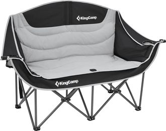 KingCamp Campingstuhl Sofa Duo Deluxe Doppel Lounge 2 Personen Klapp Stuhl 200kg