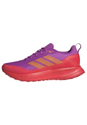 adidas Damen RUNFALCON 5 TR Running Shoes, Purple Burst/Dusky Orange/Lucid red, 39 1/3 EU