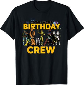 Star Wars Classic Characters Birthday Crew Party Matching T-Shirt