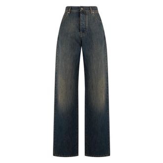 Fendi Wide Leg Jeans - - Jeans - Damen - Blau - W26