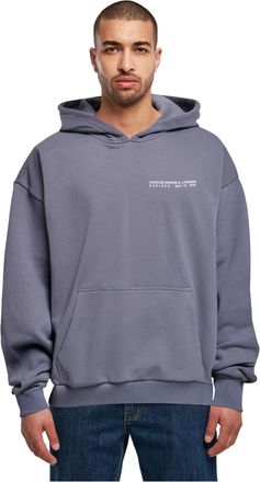 Mister Tee Upscale Herren Kapuzenpullover NY Taxi Hoodie, Hoodie mit Aufdruck für Männer, Oversized Fit, Vintageblue, L