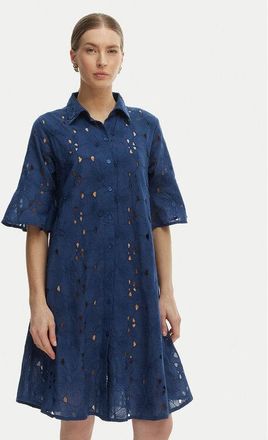 iconique Sommerkleid Romina IC26-003 Blau Relaxed Fit
