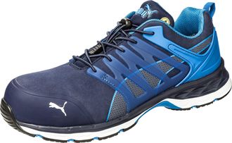 Puma ox643850-BLEU-41 ESD Sicherheitsschuhe S1P Safety Velocity 2.0 Blue Low 643850-41, Größe:41, Blau, 1 Paar Omni Terra SRC 49