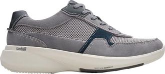 Clarks Homme Lehman Race Basket, Combi Gris foncé, 44.5 EU