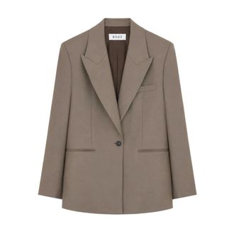 R&oacute;he Blazer coupe sablier - Femme - Vestes - Brun - Taille: 38 FR