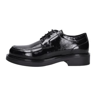 Emanuelle Vee Femme, Chaussures, Noir, Taille: 41 EU Chaussures plates Noires