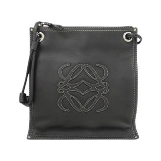 Loewe Pre-owned Ledertasche - - Pre-owned - Damen - Schwarzk - ONE SIZE