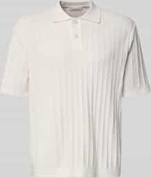 Selected Regular Fit Poloshirt aus Baumwoll-Strick Modell DANE