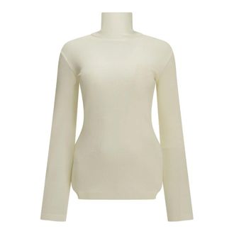 Max Mara MXMCono Rollkragenpullover - - Knitwear - Damen - Wei&szlig; - L