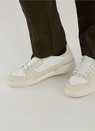 Axel Arigato Baskets bi-mati&egrave;re en cuir
