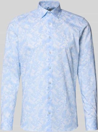 Olymp Level 5 Slim Fit Business-Hemd mit Kentkragen