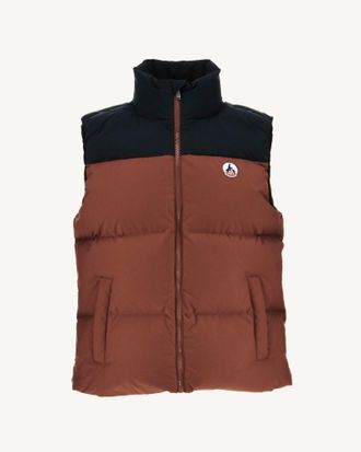 Jott Doudoune bicolore Grand Froid Caf&eacute; Sakai - Taille S
