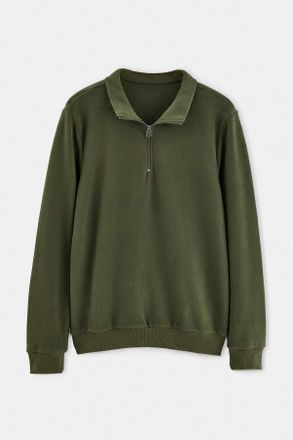 Trendyol MAN Herren Strukturiert Lang Regular Fit Sweatshirts