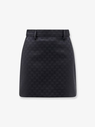 Gucci Gucci Primavera GG cotton blend Mini Skirt - GUCCI - gender_Woman