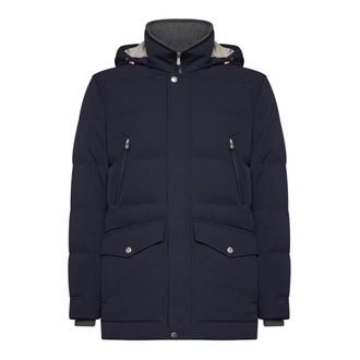 Brunello Cucinelli Homme, Vestes, Bleu, Taille: L Winter Vestes