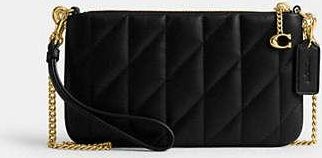 Coach Pouch mit Kissensteppung