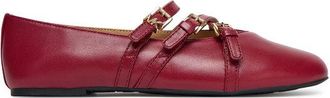 Michael Kors Ballerinas Indy 40T5IDFP2L Dunkelrot