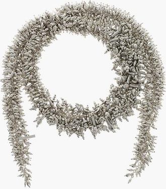 Dries Van Noten Brass Maxi Necklace Gr&ouml;&szlig;e Unica