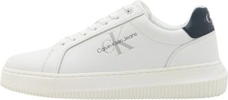 Calvin Klein Damen Cupsole Sneaker Chunky Schuhe, Wei&szlig; (White), 39