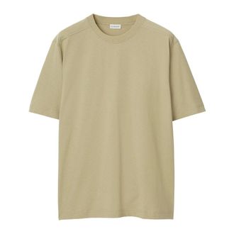 Burberry Oversize-T-Shirt mit Rundhalsausschnitt in Neutralbeige