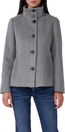 s.Oliver Jacke aus Wollmix mit Knopfleiste