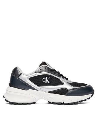 Calvin Klein Sneakers Hike Runner Lace Up Mesh Mix Met YW0YW02063 Bunt