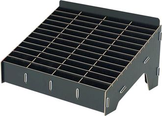 Generic 48-Raster-Telefon-Aufbewahrungsbox, Desktop-Telefon-Aufbewahrungsregal Mit Großer Kapazität und Breiter Kompatibilität, Geeignet for Klassenzimmer, Wo