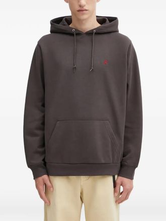 Gramicci One Point logo hooded sweatshirt - Gris