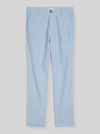 Tom Tailor Regular Fit Chino aus Leinen-Baumwolle-Mix