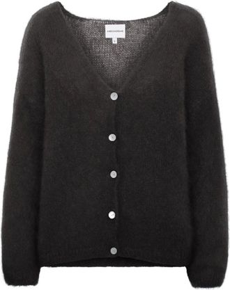Americandreams Americandreams, Femme, Pulls, Noir, Taille: 44 FR Cornelia LS Cardigan