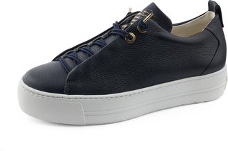 Paul Green Damen, Frauen Low-Top Sneaker,Halbschuhe,stra&szlig;enschuhe,Strassenschuhe,Sportschuhe,Freizeitschuhe,Turnschuhe,Blau (JA),40.5 EU / 7 UK