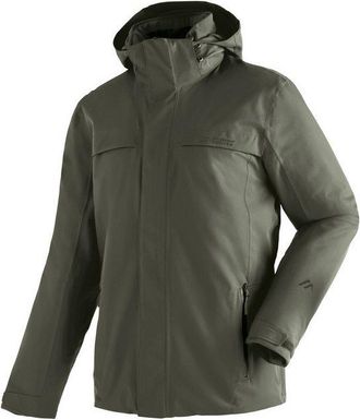 Maier Sports Winterjacke Peyor M warme Herren Jacke, wattierte Regenjacke, wasserdicht + atmungsaktiv