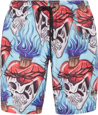 Philipp Plein Herren, Bademode, Mehrfarbig, XSGr&ouml;&szlig;e