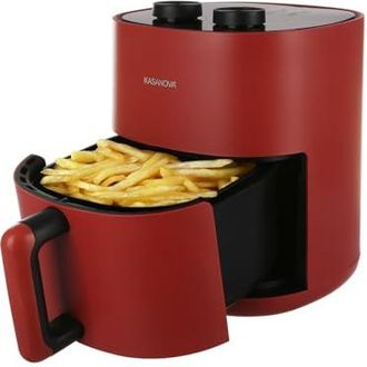 KASANOVA Hei&szlig;luftfritteuse LT4.5 W1400 ROT