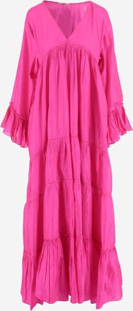 P&eacute;ro Robe longue en soie Pero