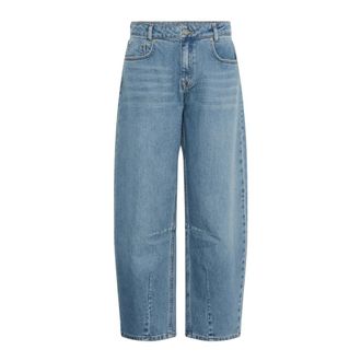 MY ESSENTIAL WARDROBE Loose-fit Jeans - - Jeans - Damen - Blau - W26 L29