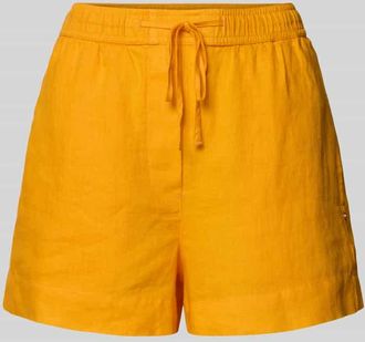 Tommy Hilfiger Regular Fit Leinen-Shorts mit Tunnelzug