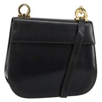 Ferragamo Pre-owned Cuir sacs-ports-paule - Femme - Pre-owned - Noir - Taille: ONE Size
