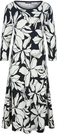 Basler Midi-Jerseykleid BASLER schwarz