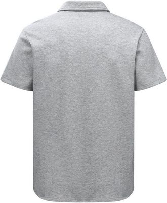 AlltheMen Poloshirt Herren Poloshirt mit Halbrei&szlig;verschluss Kurzarm Freizeitshirt
