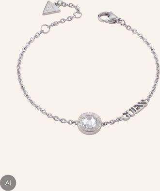 Guess Armkette Color My Day silber