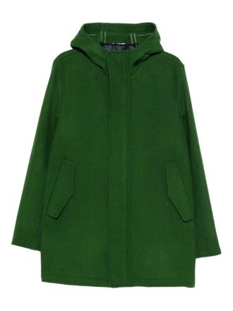 Manuel Ritz parka à capuche - Vert