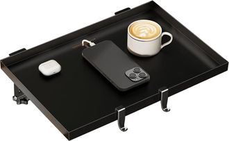 Generic Abnehmbares Bettregal - faltbare Tablett, kompakte Tisch | Tragbarer Speicher, nachhaltiger Nachttischunterstützung, Raumgewinnzubehör für Schlafzimme