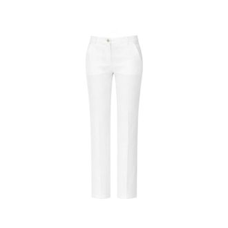 Pinko Pinko, Femme, Pantalons, Blanc, Taille: 38 FR Slim-fit Pantalons