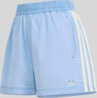 adidas Originals Regular Fit Jeansshorts aus reiner Baumwolle