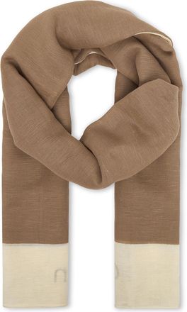 Calvin Klein Schal Calvin Klein Linen Blend Emblem Pareo Scarf LV04F9021G Beige
